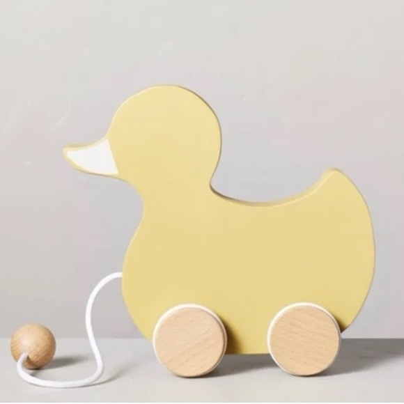 Hearth & Hand | Toys | Hearth Hand Wooden Duck Pull Along Toy | Poshmark